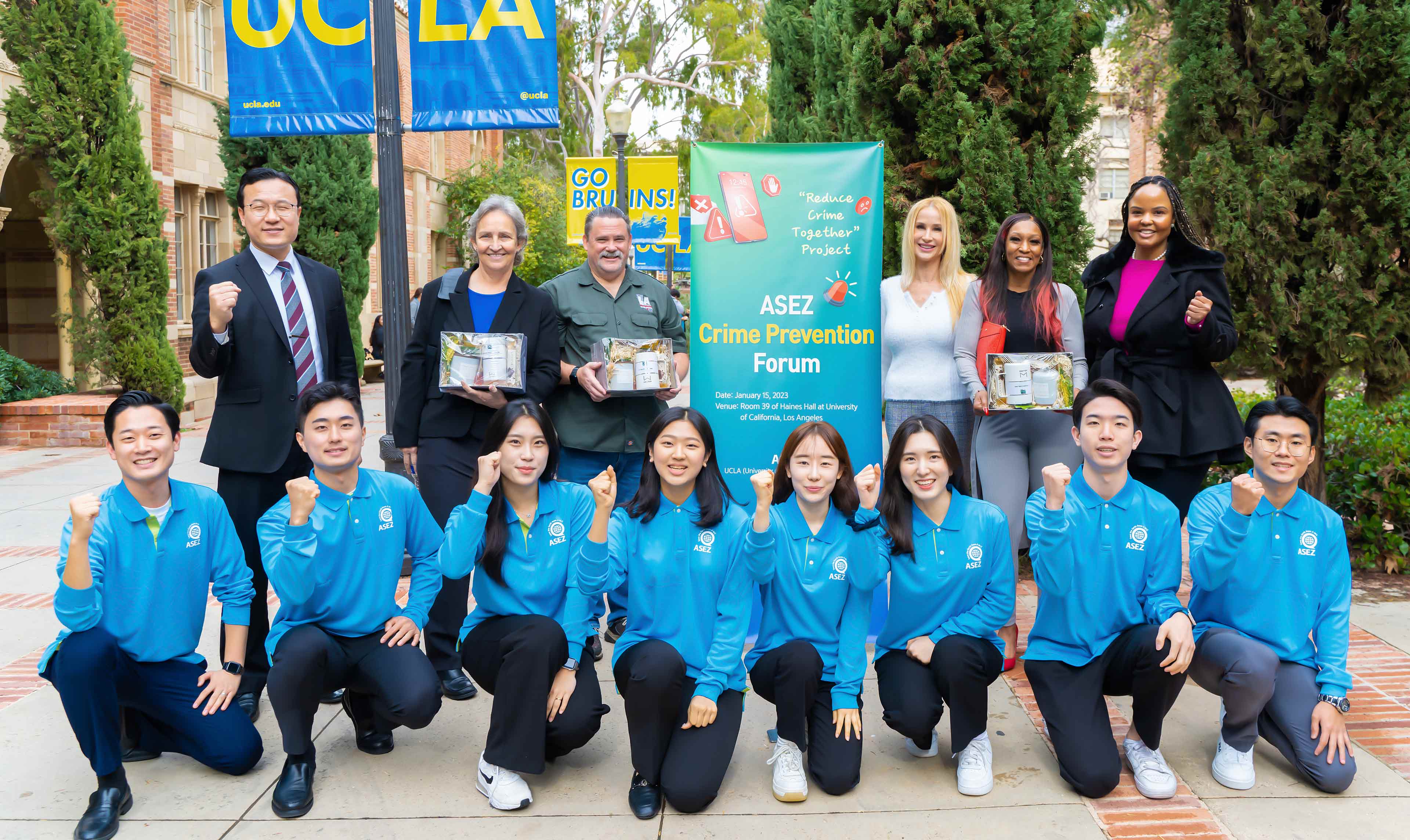 ASEZ in California, U.S. Holds Crime Prevention Forum - ASEZ