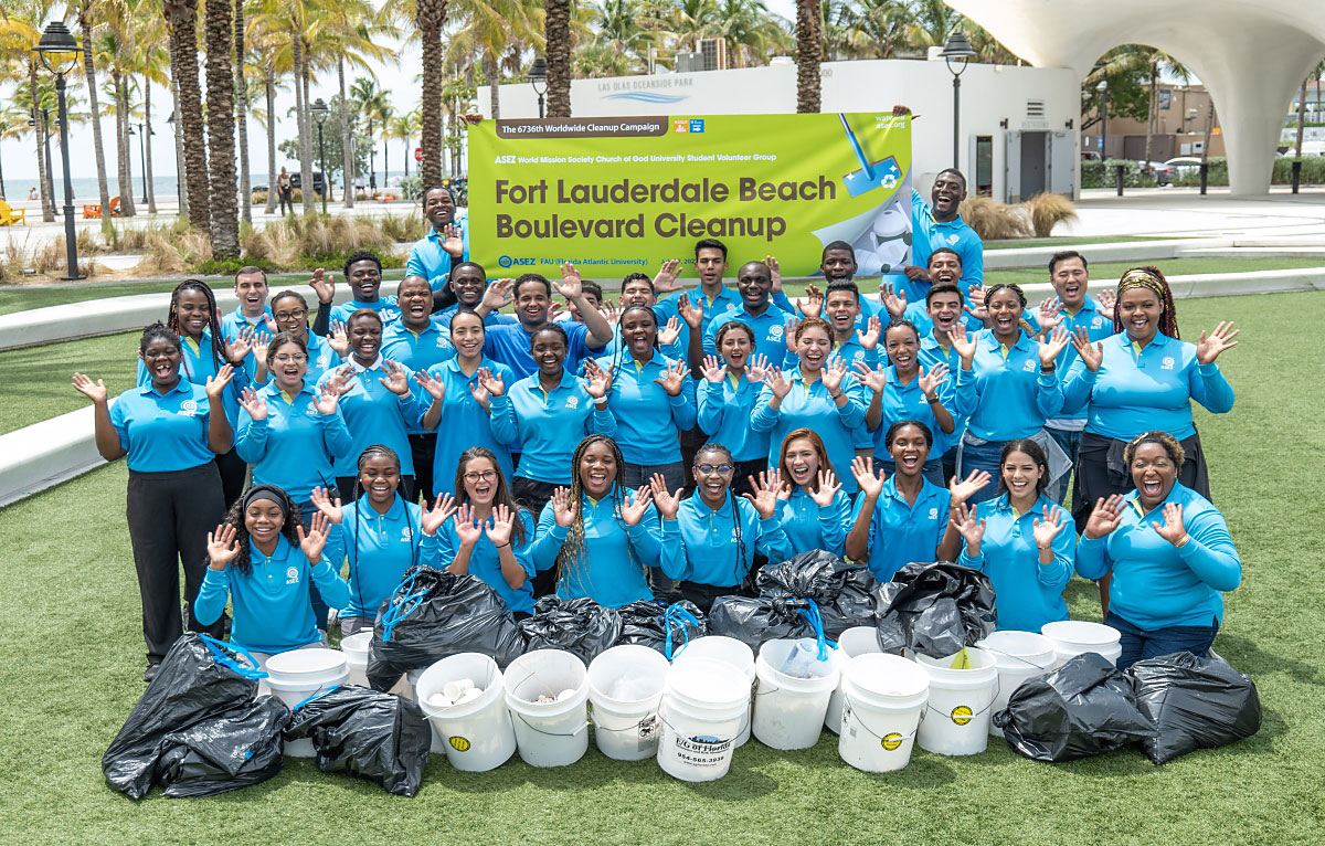 ASEZ 미국 플로리다 비치코밍: “Save the Sea to See the Future!” - ASEZ