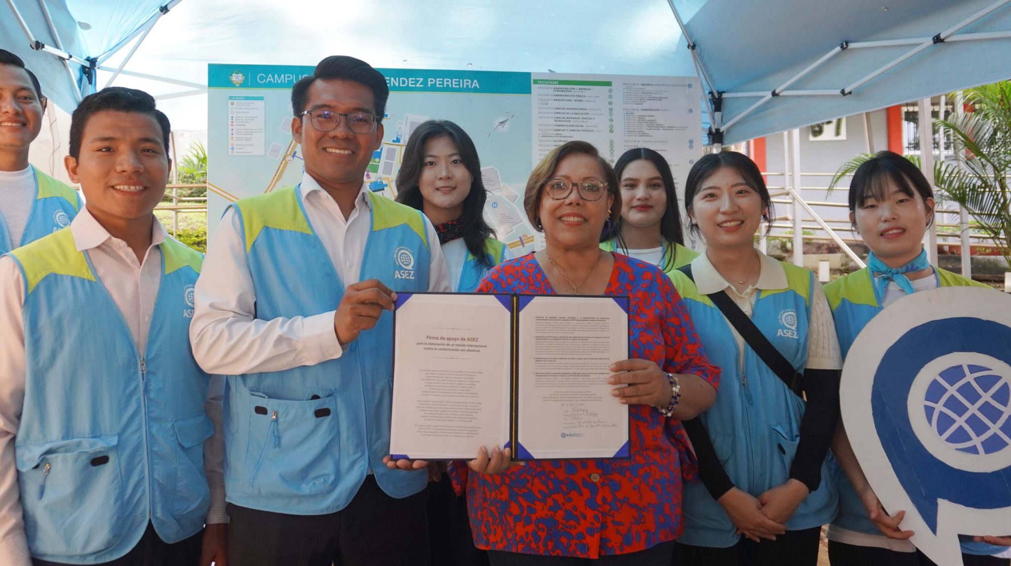 ASEZ Launches Zero Plastic 2040 Campaign at the University of Panama - ASEZ